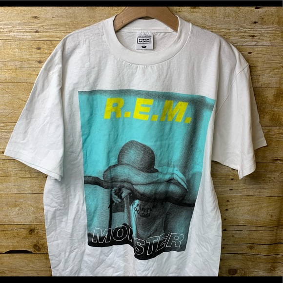 Nice Man | Shirts | Rare Vintage Rem Monster Shirt Xl 995 Deadstock ...